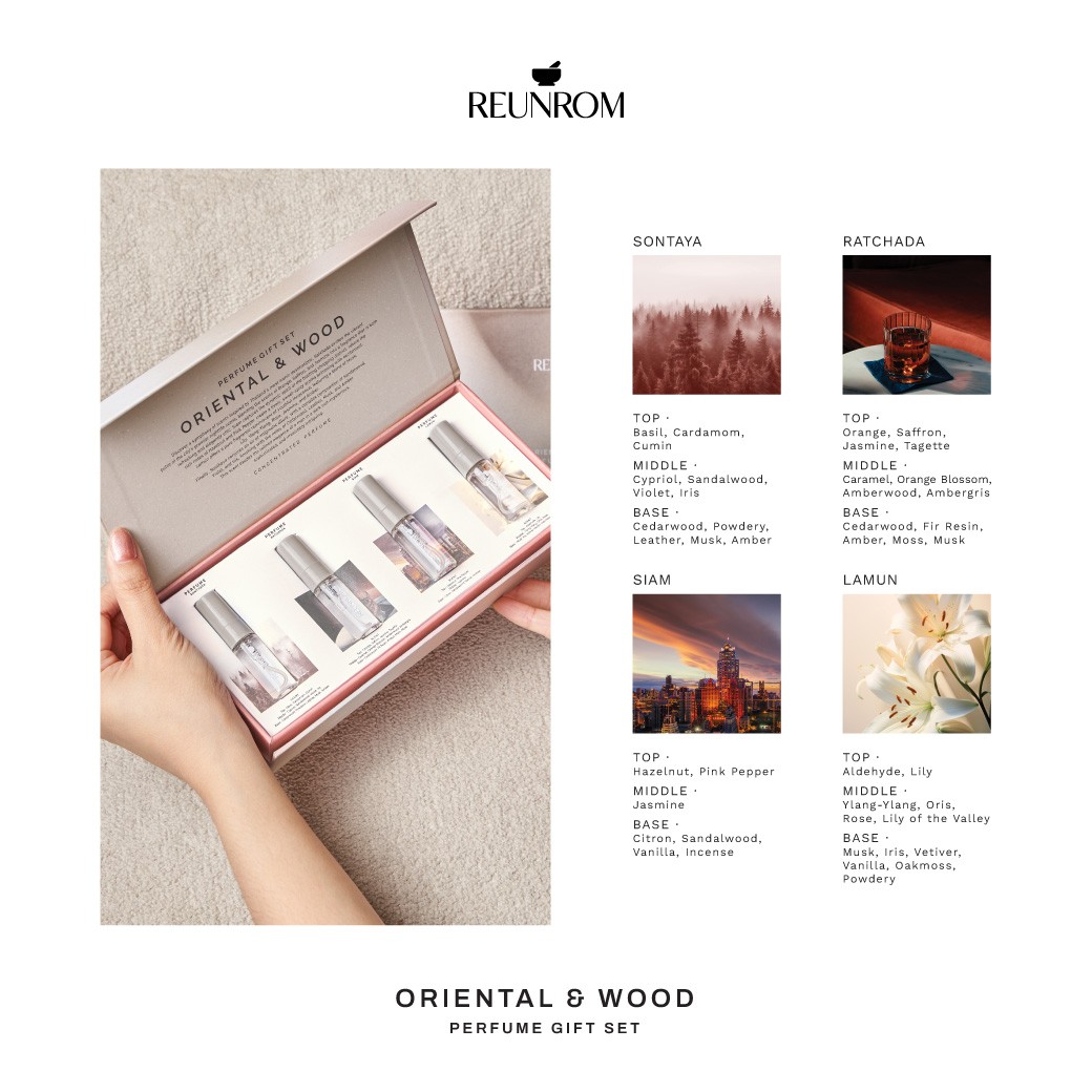 Reunrom เพอร์ฟูมกิฟต์เซ็ท รื่นรมย์ - New product