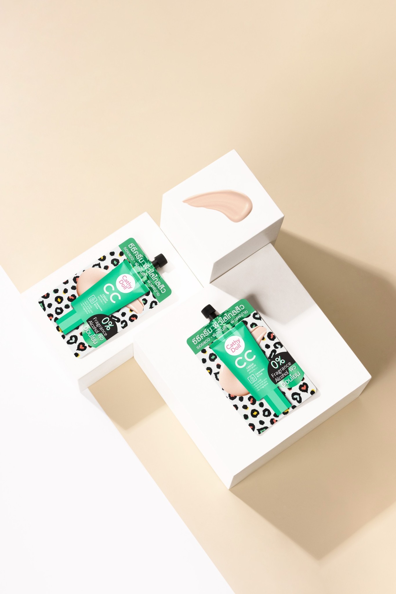 Cathy Doll CC Cream Anti Acne SPF50 PA+++ 7ml - New product