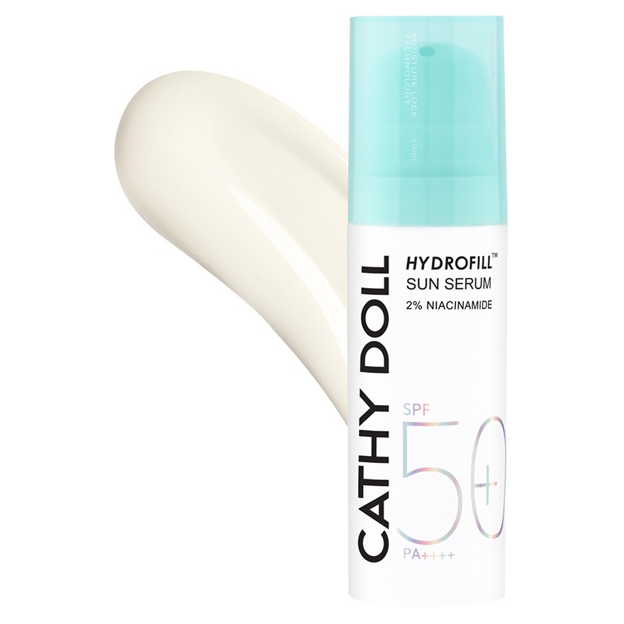 Cathy Doll ไฮโดรฟิลล์ซันเซรั่ม เอสพีเอฟ50+ พีเอ++++ ทูเปอร์เซ็นต์ไนอาซิ ...