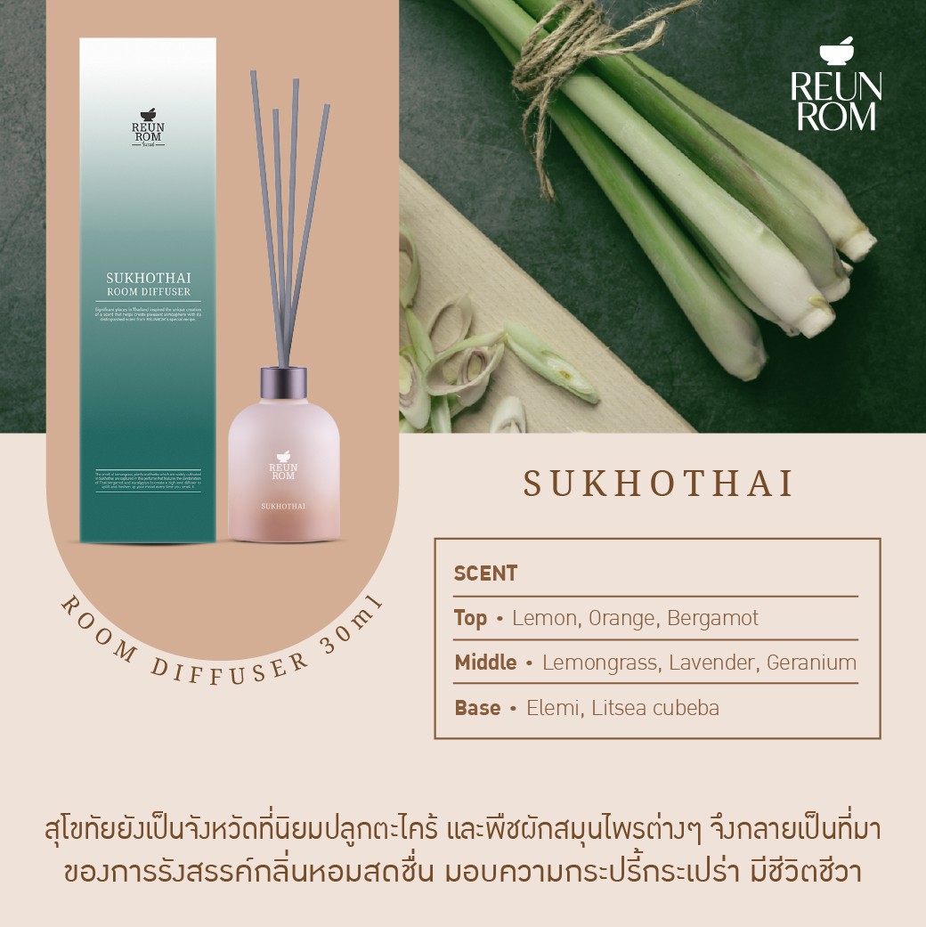 Reunrom รูมดิฟฟิวเซอร์ 30ml