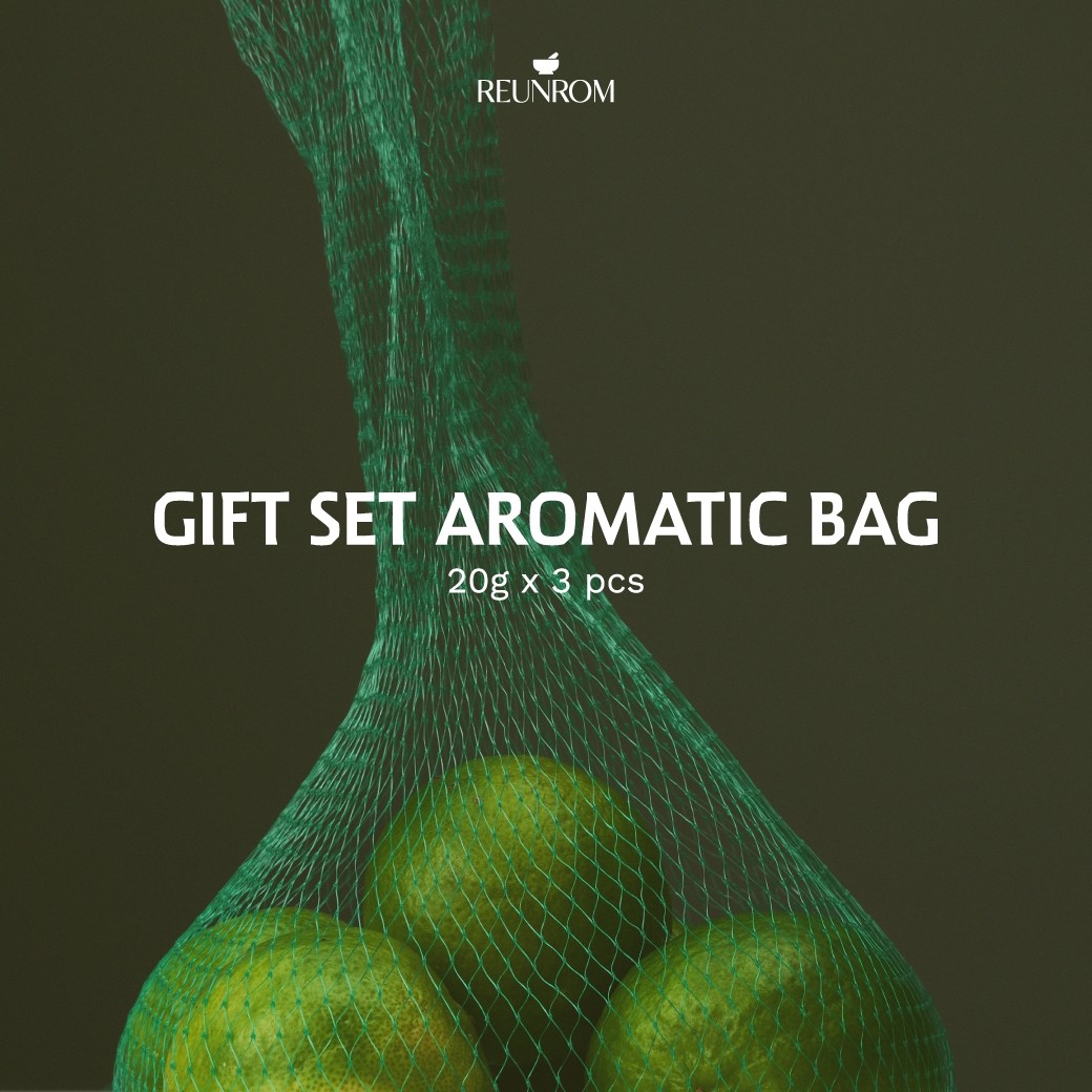 Reunrom ชุดเซ็ทถุงหอมอโรม่า 20g x 3Pcs - สินค้าใหม่
