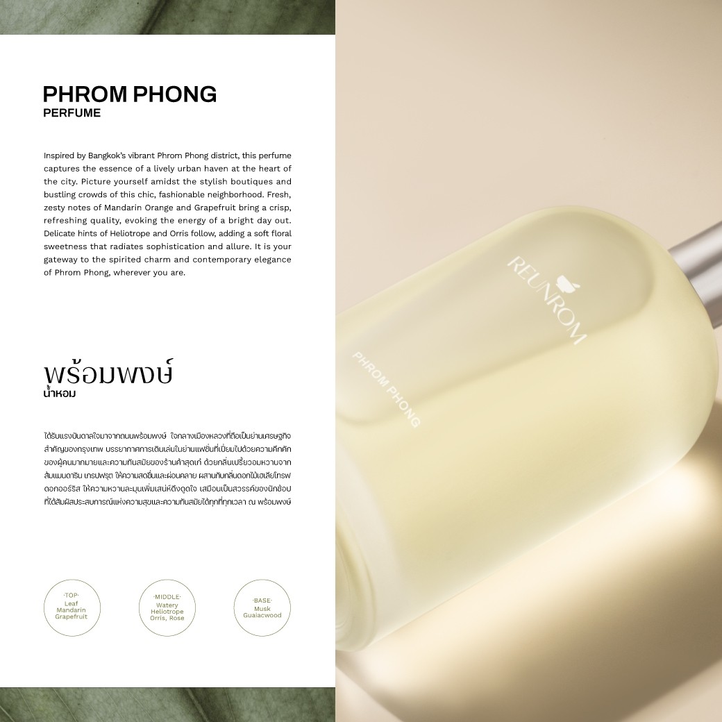 Reunrom เพอร์ฟูม 100ml รื่นรมย์ 2025 - สินค้าใหม่