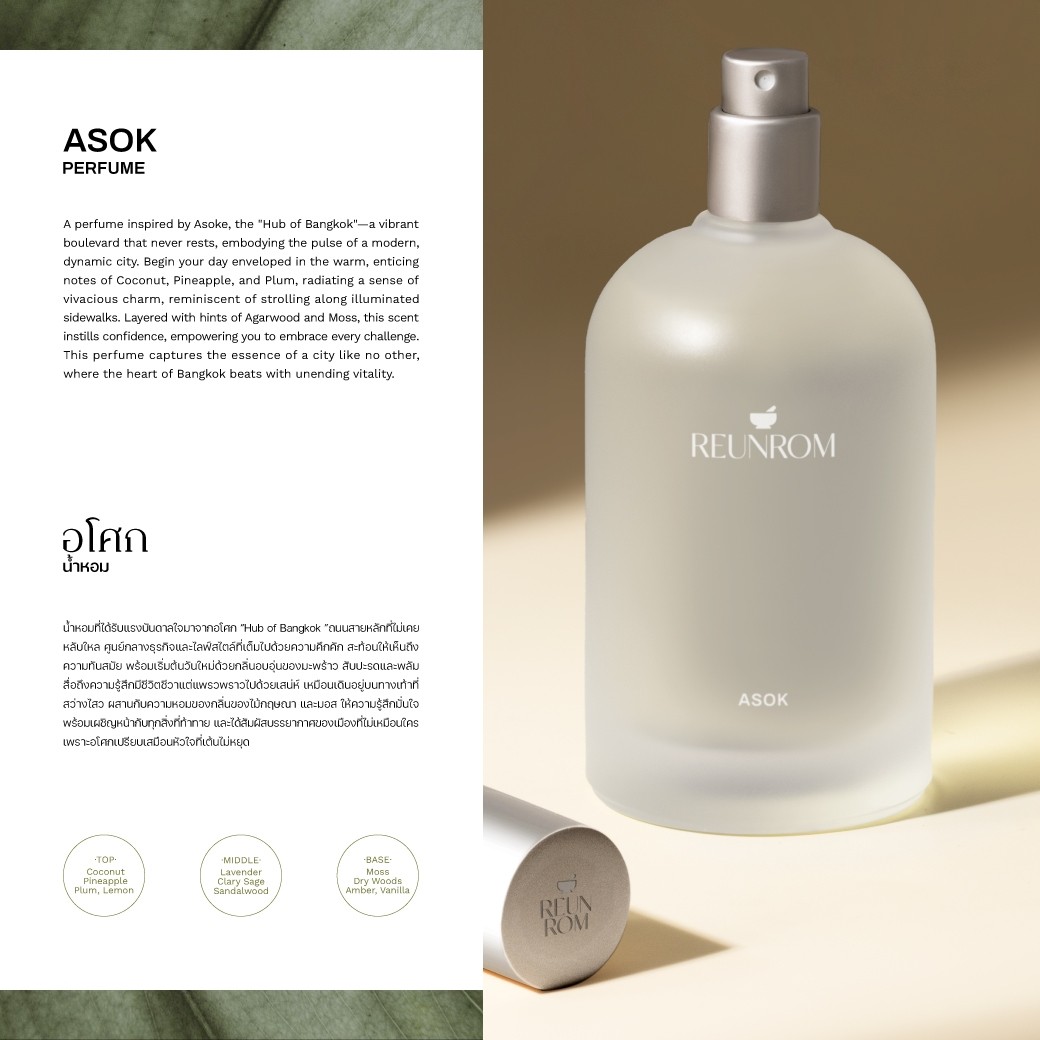 Reunrom เพอร์ฟูม 100ml รื่นรมย์ 2025 - สินค้าใหม่
