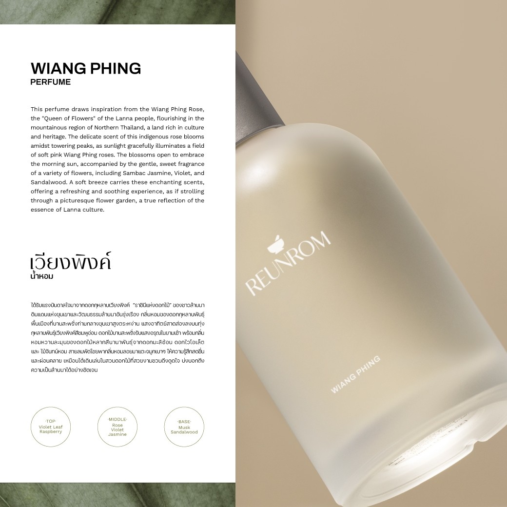 Reunrom เพอร์ฟูม 100ml รื่นรมย์ 2025 - สินค้าใหม่
